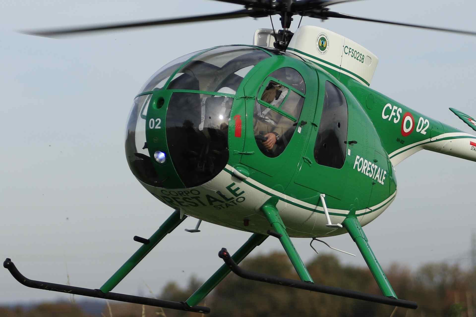Detailbilder Modellflug Helikopter Hughes 500 C von Udo